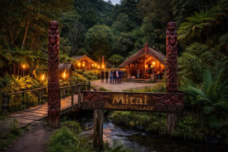 Auckland: Rotorua Mitai Mori Village & Wai-O-Tapu Tour - Authentic Experiences and Hidden Gems