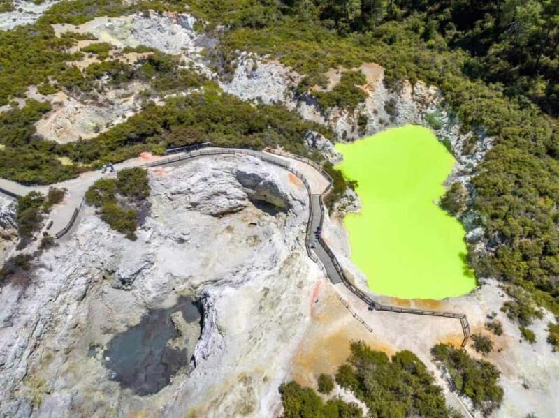 Auckland: Wai-O-Tapu & Wai Ariki Hot Springs Day Tour - Key Points