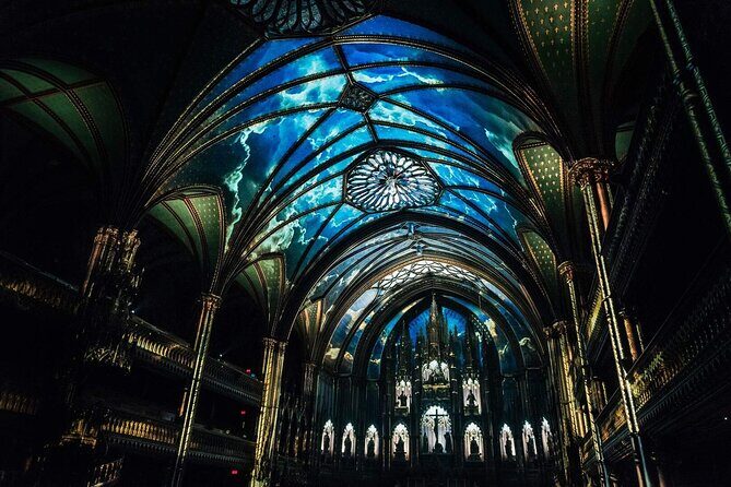 AURA experience at Notre-Dame Basilica and guided cruise - Key Points