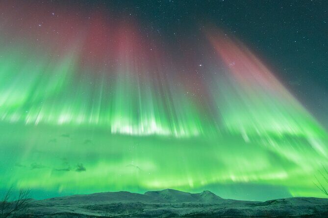 Aurora Hunt with the campfire and professional photographer - The Experience on the Ground