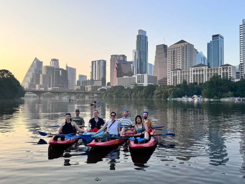 Austin: Giant Glow Paddleboarding the Downtown Skyline - Key Points