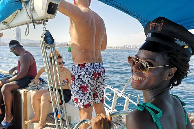 Authentic Barcelona Sailing Tour with Swim & Drinks - The Atmosphere and Group Size
