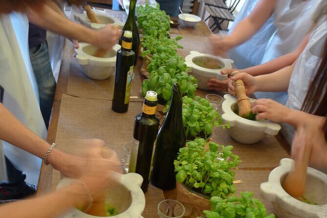 authentic Ligurian pesto lesson - Key Points