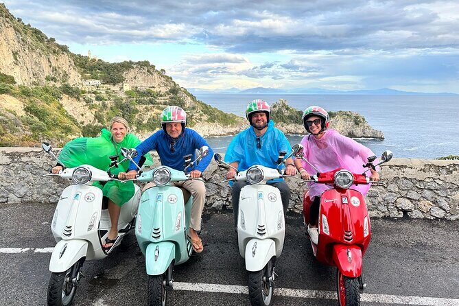 Authentic Vespa Tour of Amalfi Coast : Positano & Ravello visit - Key Points
