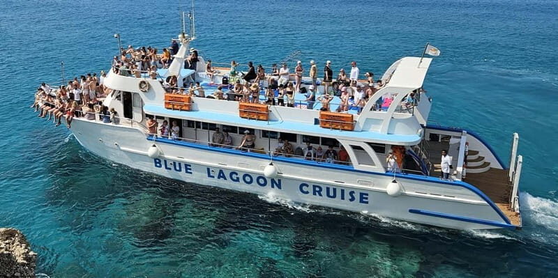 Ayia Napa: Blue Lagoon & Turtle Cruise with Optional Lunch - Key Points