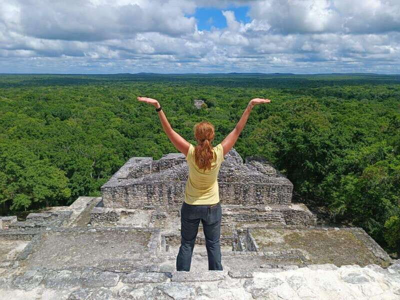Bacalar: Calakmul daytour ruins and walk in the jungle.. - Key Points