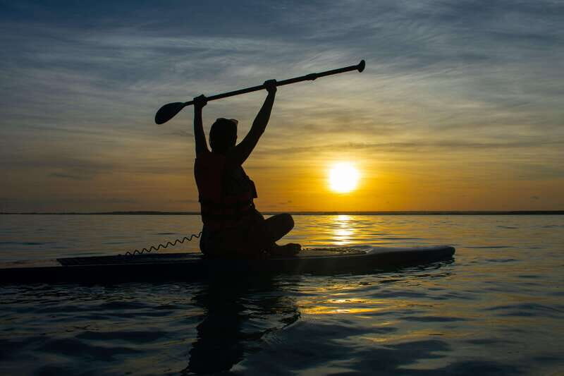 Bacalar: Sunrise Paddleboard Tour with Floating Picnic - The Itinerary in Depth