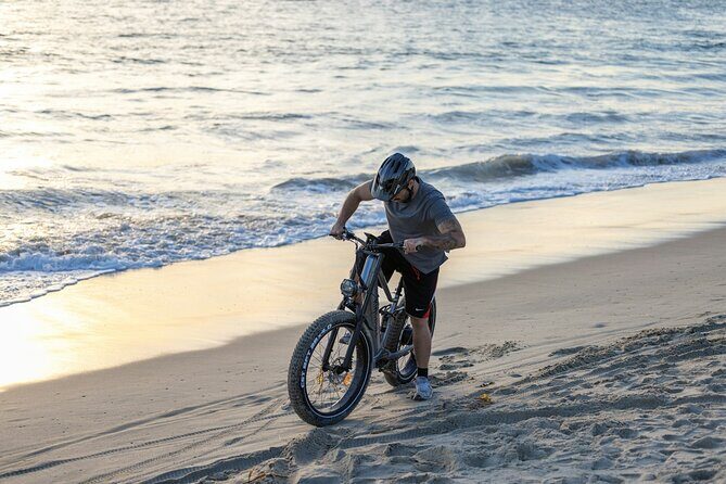 Baja Desert and Beach Electric Bike Adventure with Buffet - Key Points