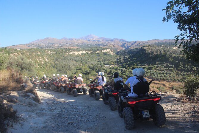 Bali Rethymno Panormo half day quad safari adventure - Key Points