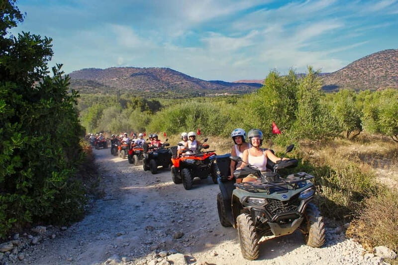 Bali Rethymno Panormo half day quad safari adventure - Key Points