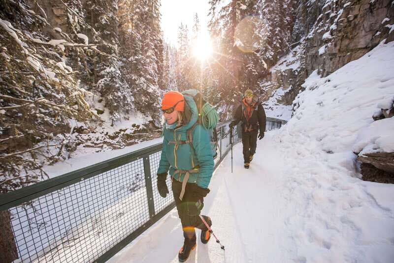 Banff: Premium Johnston Canyon Frozen Falls Guided Adventure - Key Points
