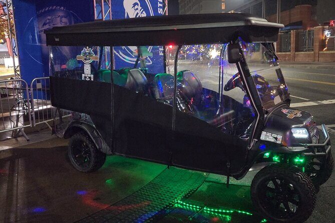 Bar Crawl on a Rollin Disco Ball Golf Cart in Charlotte - Discovering Charlotte from the Seat of a Disco Ball Golf Cart