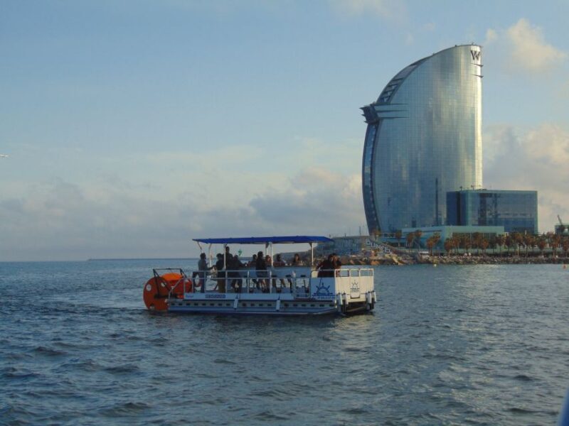 Barcelona: 1.5-Hour Private Scenic Pedal Boat Tour - What’s Included and What’s Not