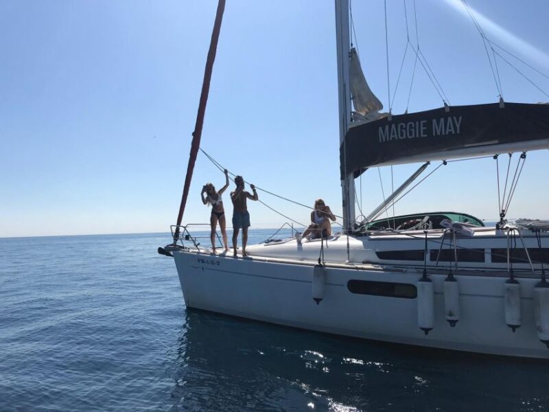 Barcelona: 2-Hour Sailboat Tour with Paddle Boarding - Paddleboarding and Floating Toys — A Splash of Fun