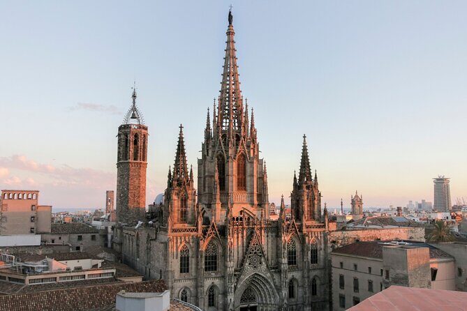 Barcelona Cathedral: Ticket, Guided Tour, Terrace + VR Experience - Key Points