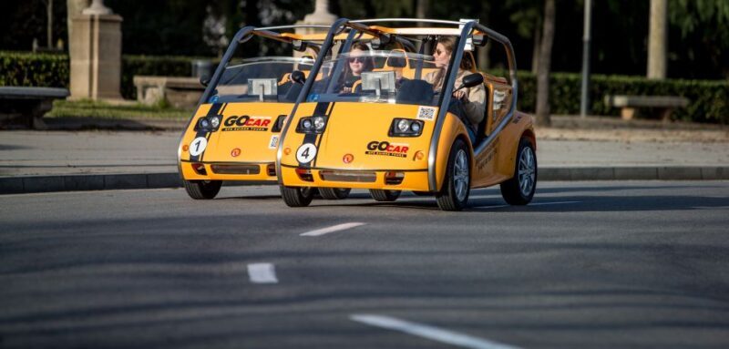 Barcelona: City Center and Olympic Park GoCar Experience - Key Points