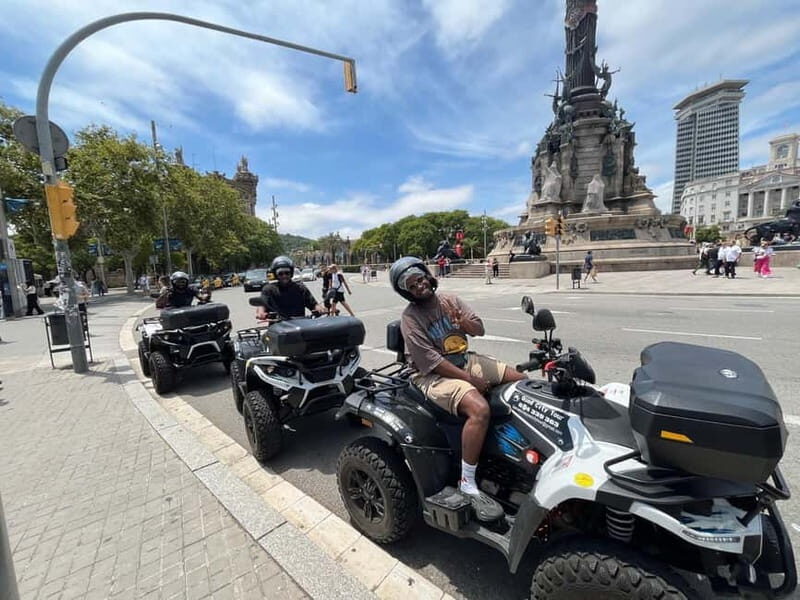 Barcelona: City Sights Electric Quad Tour - Key Points