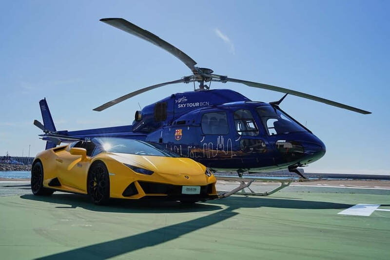 Barcelona: Helicopter and Supercar Driving Experience - Authentic Experiences from Reviewers