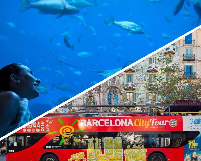 Barcelona: Hop-On Hop-Off Bus & Aquarium Tour - An In-Depth Look at the Tour