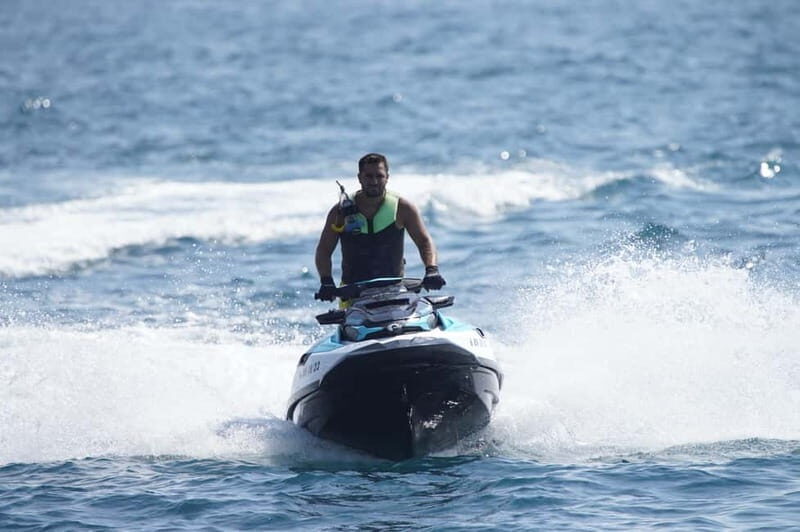 Barcelona: Jetski No Licence Tour Hotel W - Photo included - Key Points