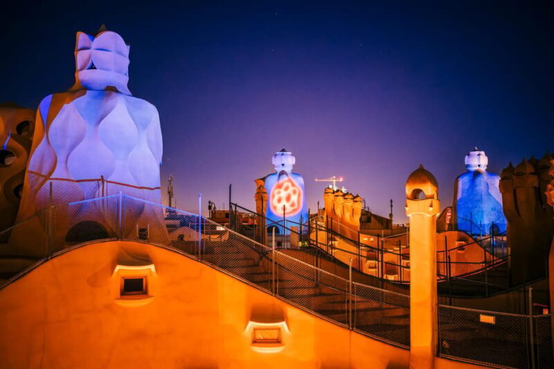 Barcelona: La Pedrera Night Experience - Key Points