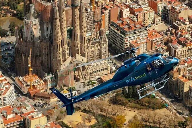 Barcelona Official Helicopter Tour with In-flight Video - Key Points