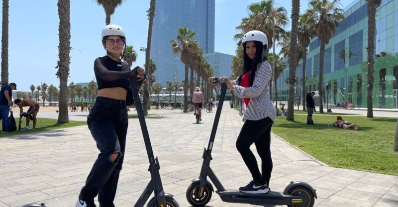 Barcelona: Panoramic eScooter Tour - Key Points
