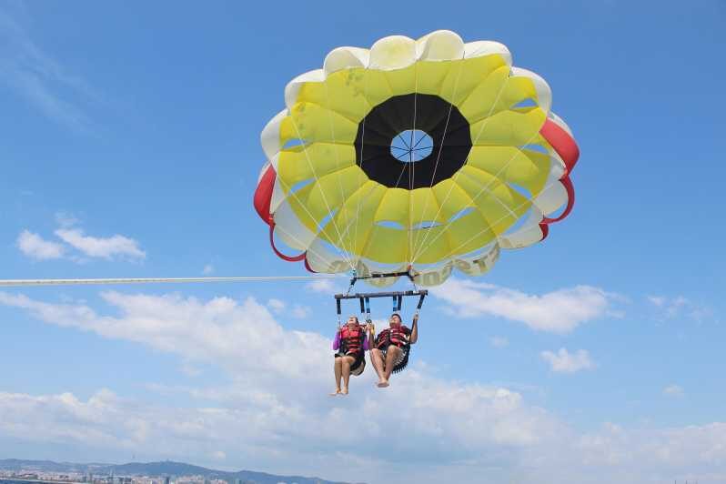 Barcelona: Parasailing with 360º Panoramic Skyline Views - Key Points