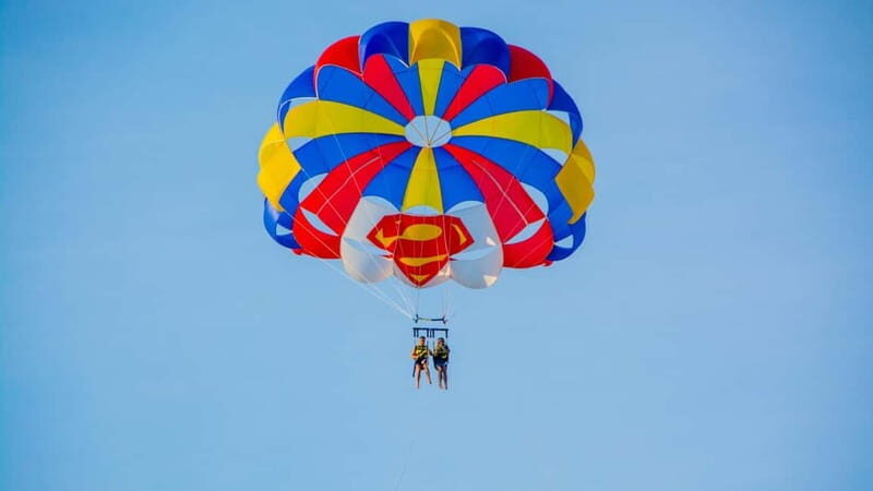 Barcelona: Parasailing with panoramic views over the sea - The Itinerary in Detail