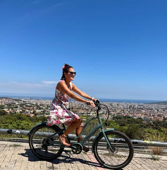 Barcelona: Relaxing and fun bike tour - English spoken - Key Points