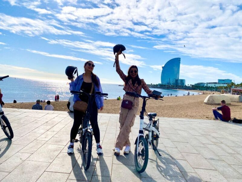 Barcelona: Sagrada Familia Electric Scooter or Bike Tour - Scenic and Cultural Insights
