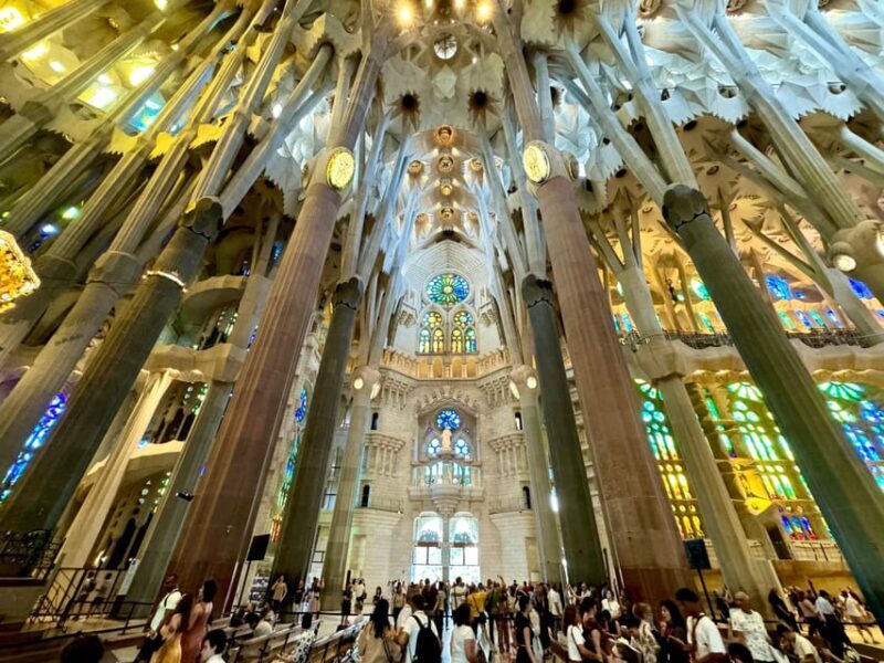 Barcelona: Sagrada Familia Entry Ticket and Guided Tour - Guided Tour Inside: Architecture and Symbolism