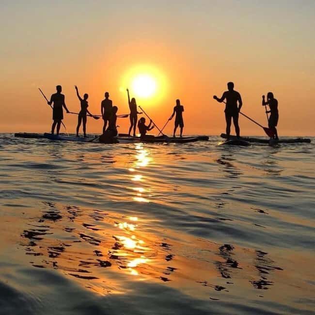 Barcelona: Sunrise or Sunset Paddle Surf with Photos - Key Points