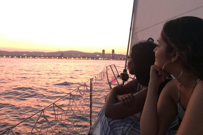 Barcelona Sunset Private Sailing & Live Spanish Guitar & open Bar - An Authentic Barcelona Experience on the Water