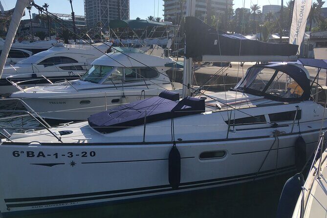 Barcelona Sunset Sailing with Open Bar of Cava and Snacks - The Sum Up