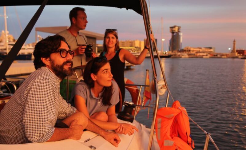 Barcelona: Unique Sunset Sailing Tour with Tapas & Open Bar - Key Points