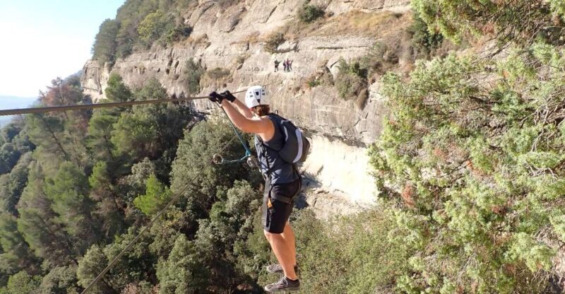 Barcelona: Via Ferrata Baumes Corcades in Centelles - The Experience: What to Expect from start to finish