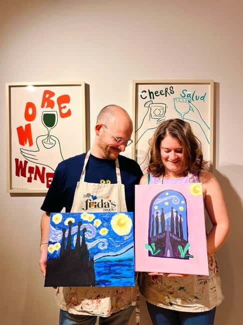 Barcelona: Wine and Art! Unlimited Wine and Local Artists - FAQs