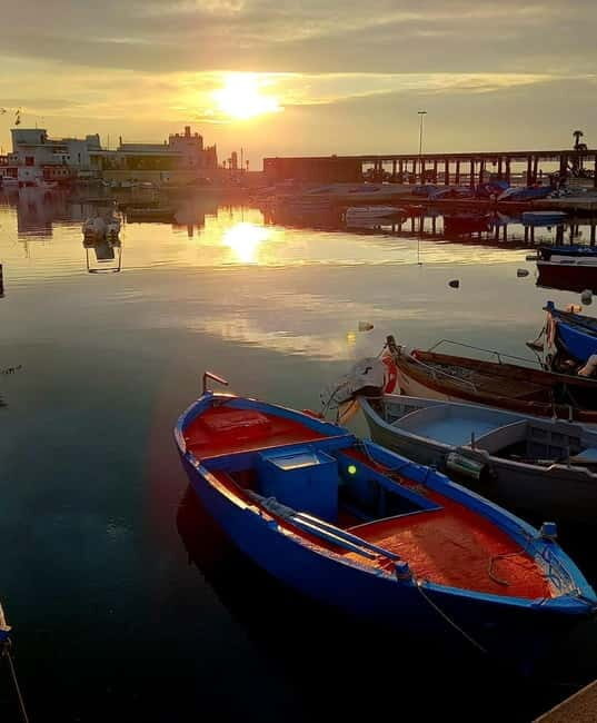 Bari:Private Boat Trip over "Gozzovigliando", fishermen boat - Key Points