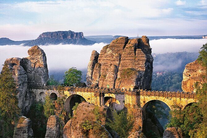 Bastei Bridge & Gorge Boat Ride  Scenic Day Trip from Dresden - Visiting the Iconic Bastei Bridge