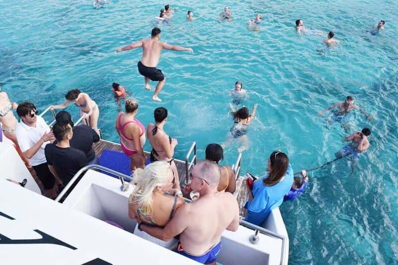 BBQ Boat: Nafsika II Sunset BBQ, Waterslide & Swimming Trip - Key Points