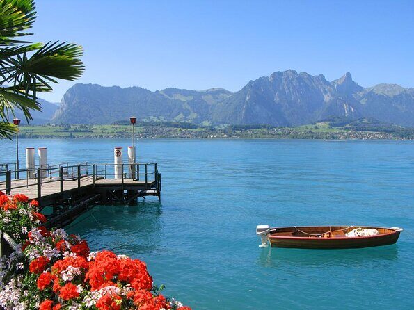 Beatus Caves, Panoramic Bridge, Nature Park Blue Lake and Lake Thun Cruise - Introduction