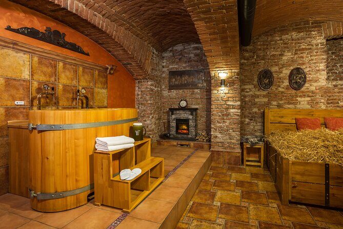 Beer bath Spa for 2 people/ 1 tub - 1,5 hour Activity in Prague - What is the Beer Bath Spa Experience in Prague?