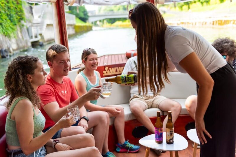 BEER WAY Ljubljana: Boat & Craft Beer Tasting Tour - Key Points