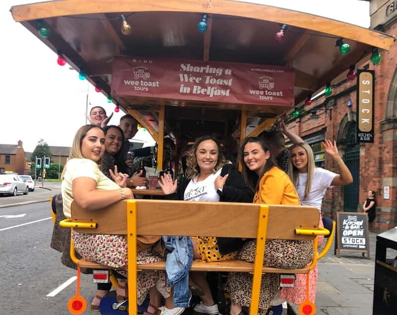 Belfast: Cathedral Quarter Beer Bike Tour - Key Points