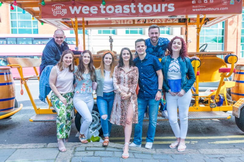 Belfast: City Centre Beer Bike Tour - Key Points