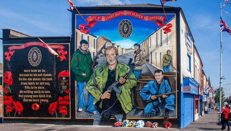 Belfast: Political Taxi Tour - Key Points