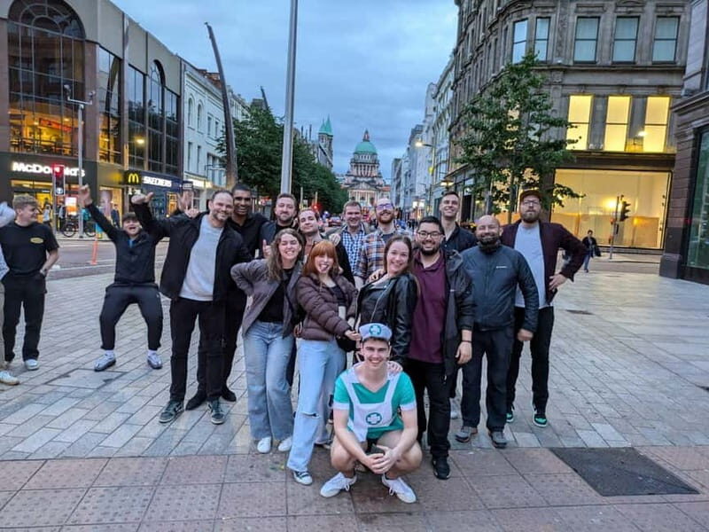 Belfast: Pub Crawl and Bar Walking Tour with Two Drinks - Key Points