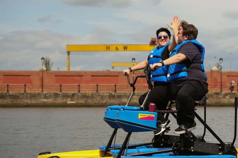 Belfast: River Lagan Hydrobike Tour - Key Points