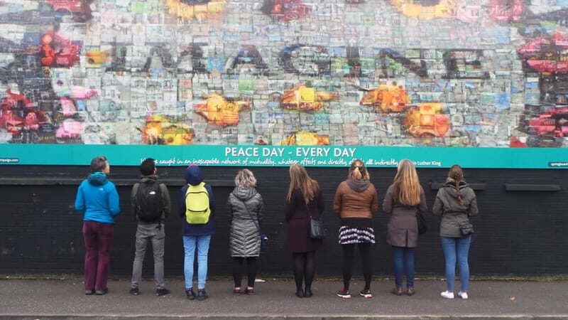 Belfast Troubles : Murals, Street Art, and Peace Wall Tour - Community Art and Re-imaging Projects